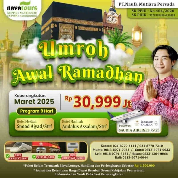 Biaya Umroh 2025-2026: Estimasi Harga & Termurah